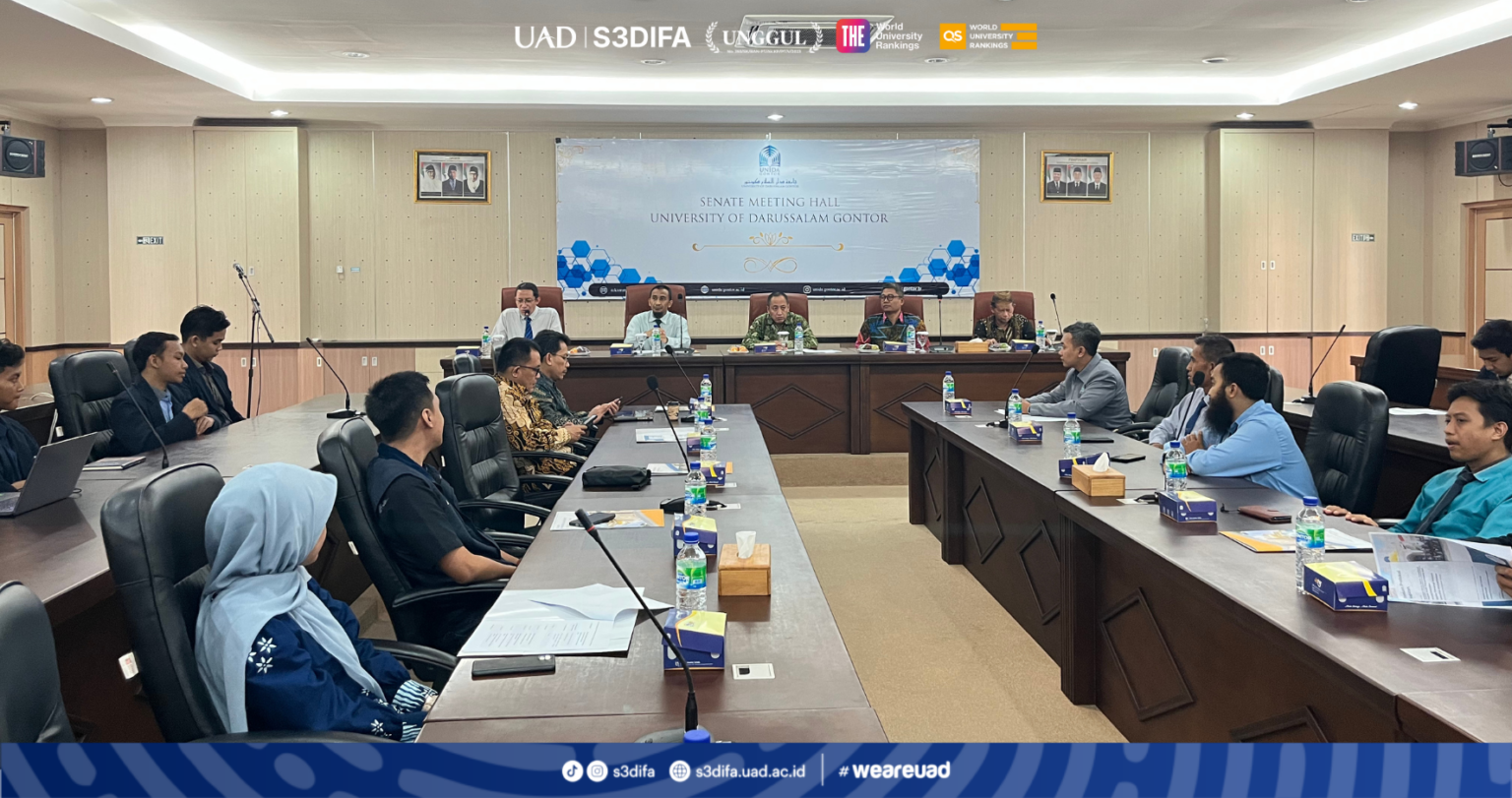 PERKUAT JEJARING AKADEMIK PRODI S3 INFORMATIKA FTI SAMBANGI UNIDA GONTOR UNTUK SOSIALISASI DAN ...