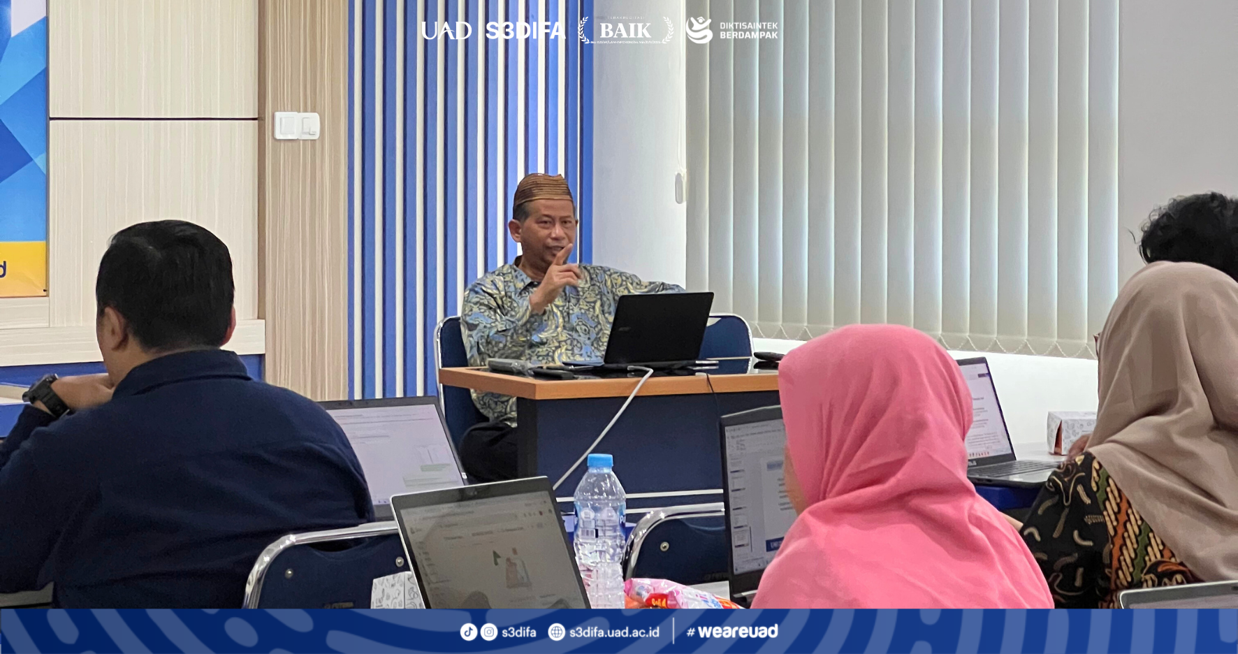 MAHASISWA DIFA 02 PERDALAM METODOLOGI PENELITIAN BERSAMA PROF. DRS. IR. ABDUL FADLIL, M.T., PH.D ...