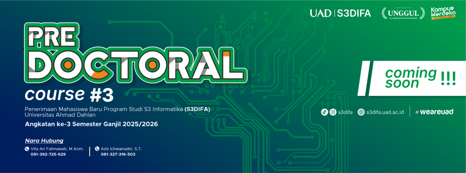 S3DIFA UAD - Program Studi Informatika Program Doktor (S3DIFA)