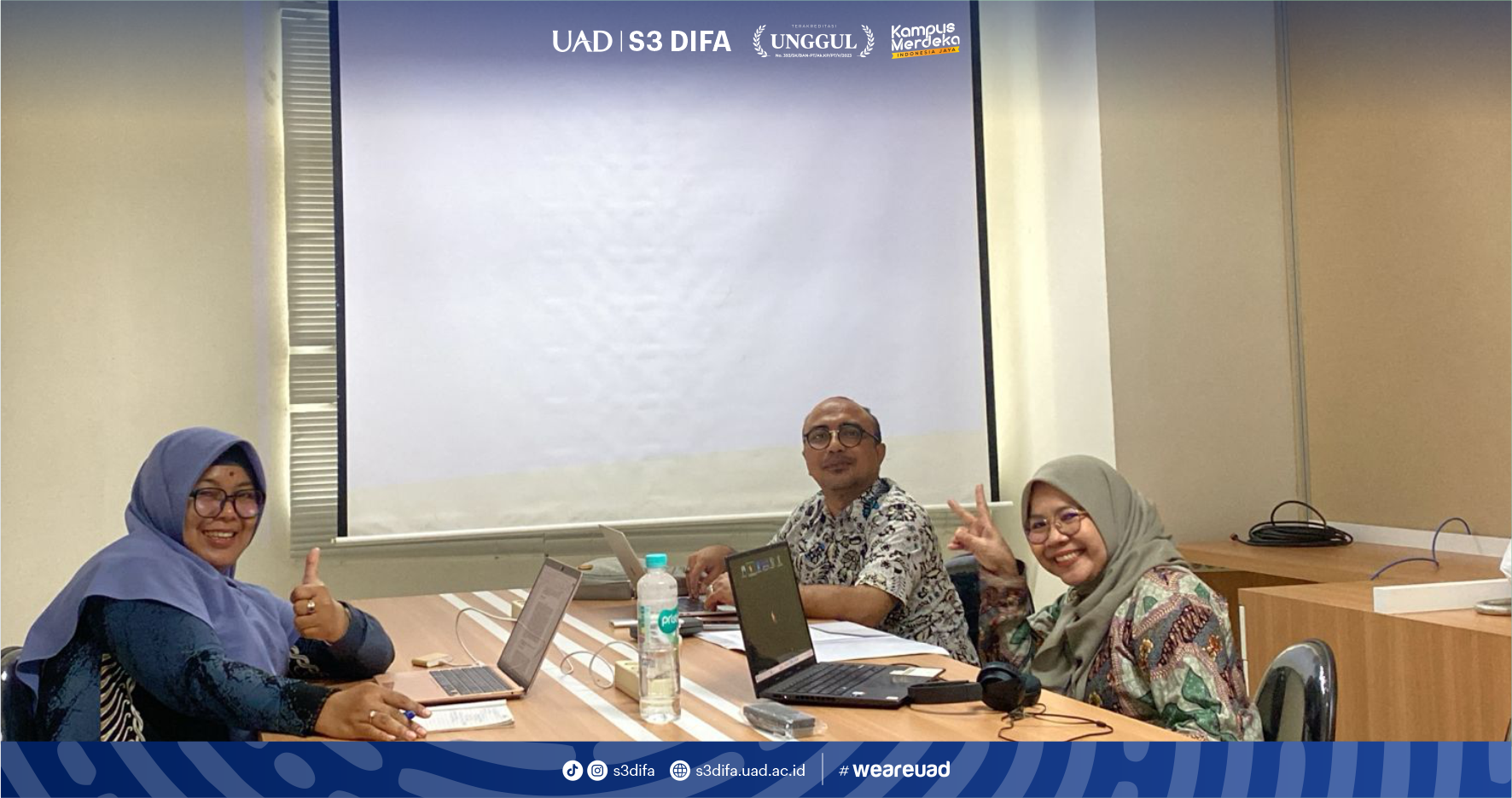 PEMANFAATAN RUANG BELAJAR S3DIFA - Program Studi Informatika Program Doktor (S3DIFA)